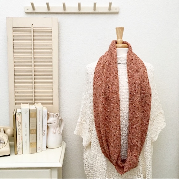 Lava | Accessories | Nwt Soft Acrylic Sweater Knit Cozy Infinity Scarf ...